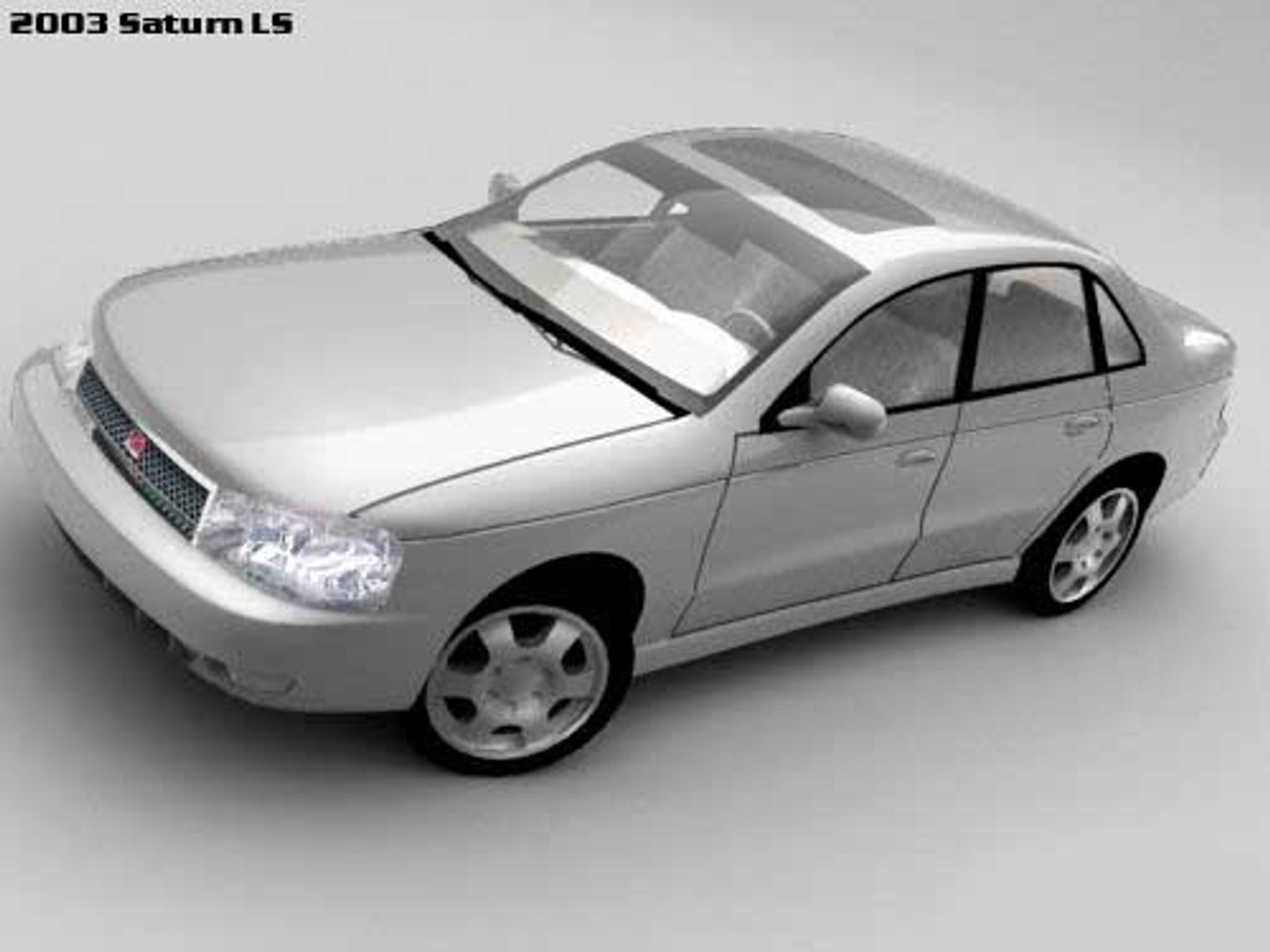 Saturn Ls Sedan 3d Model