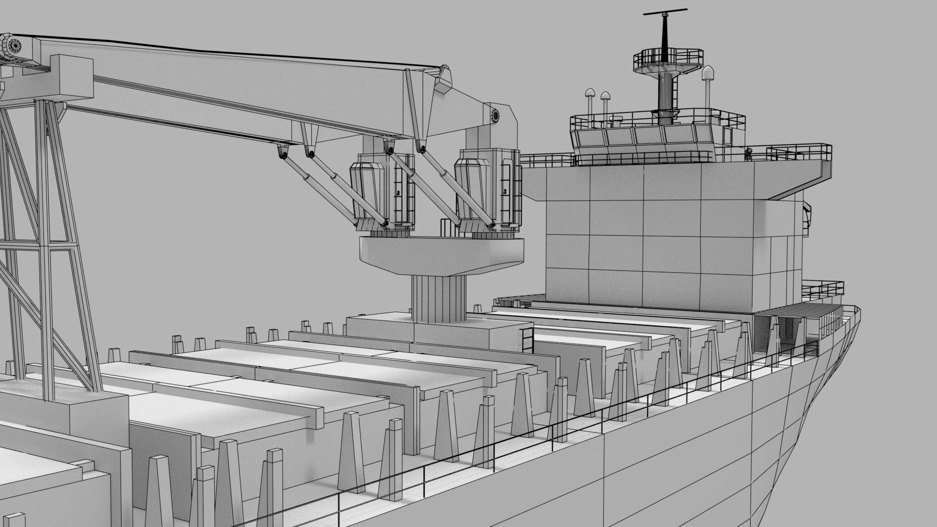 Bulk Carrier Ship 3D - TurboSquid 1389592