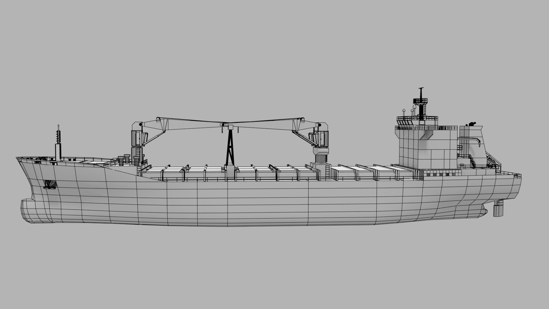 Bulk Carrier Ship 3D - TurboSquid 1389592