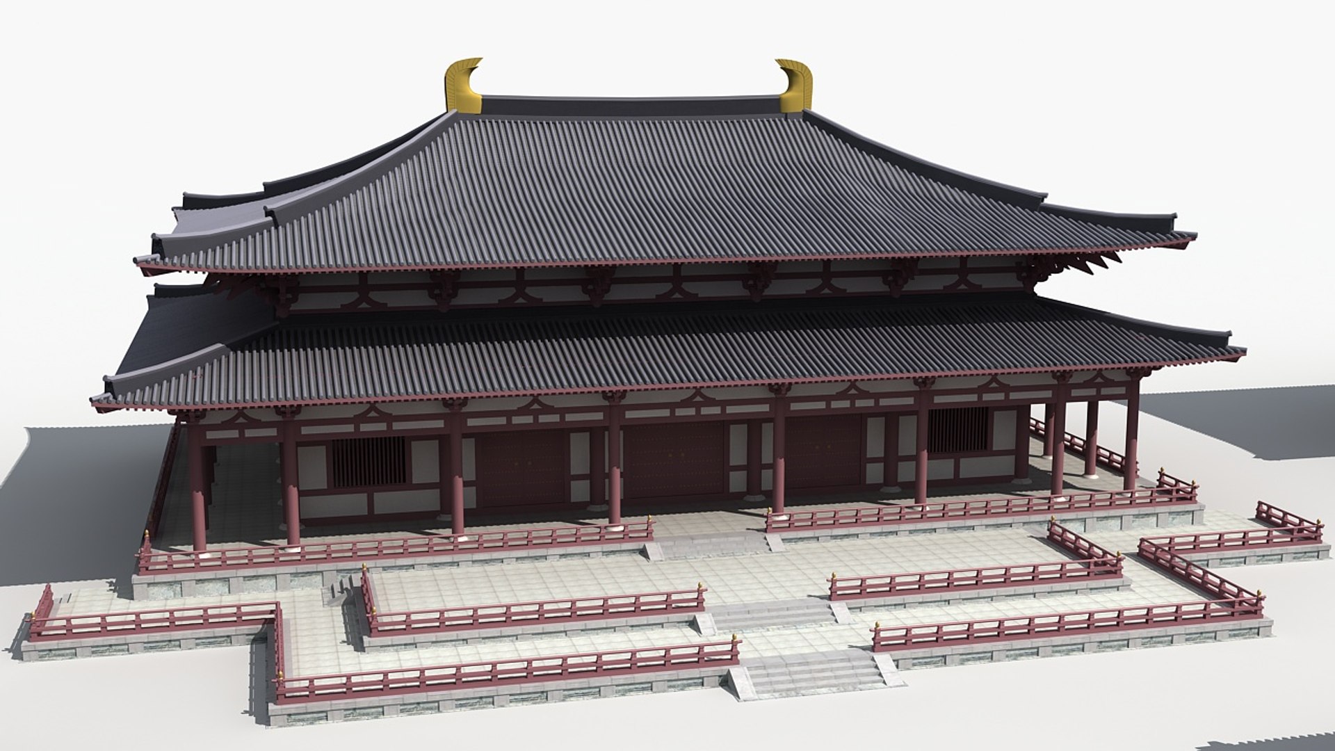 Chinese Temple 6 3D Model - TurboSquid 2220820