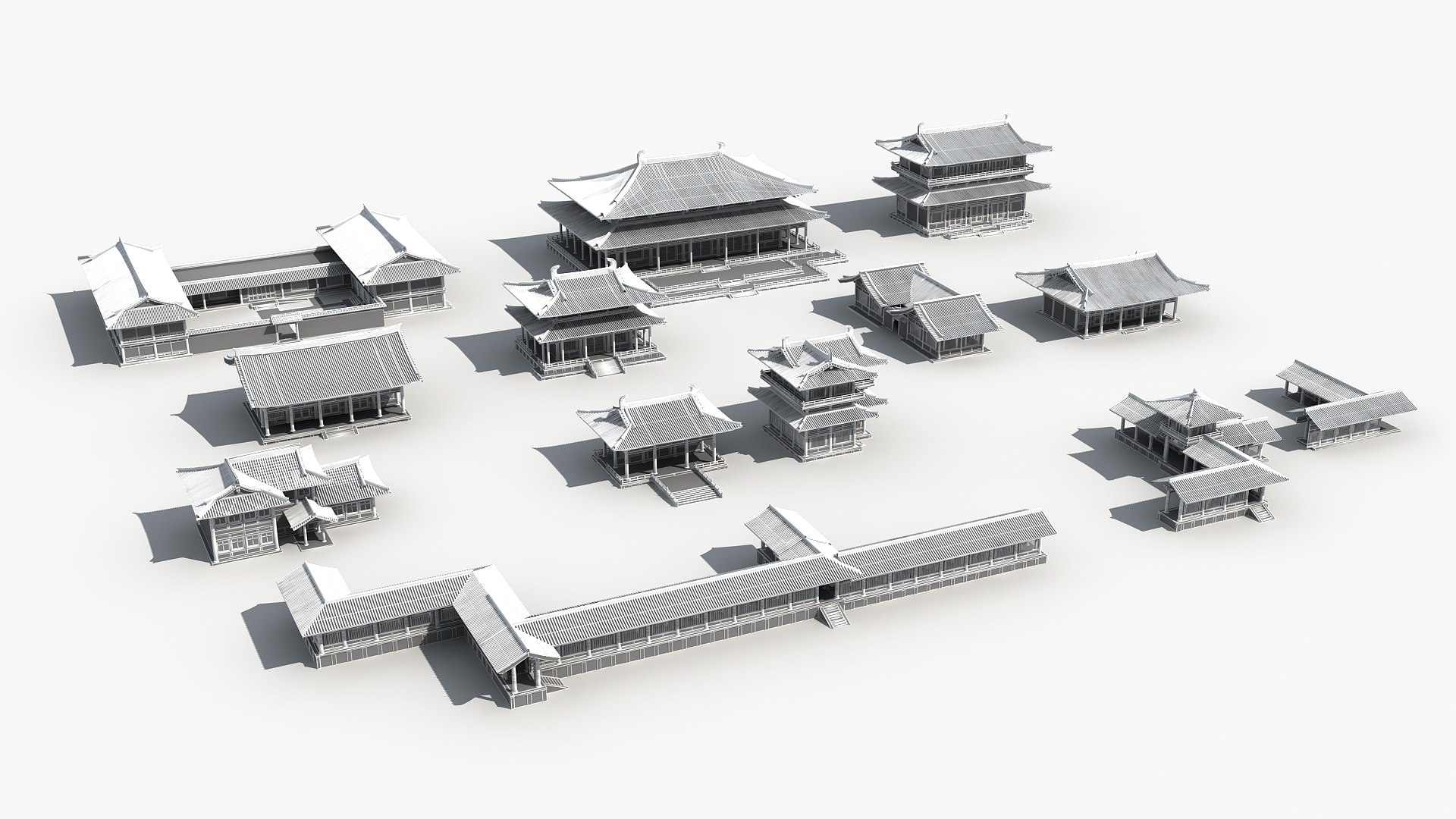 Chinese Temple 6 3D Model - TurboSquid 2220820