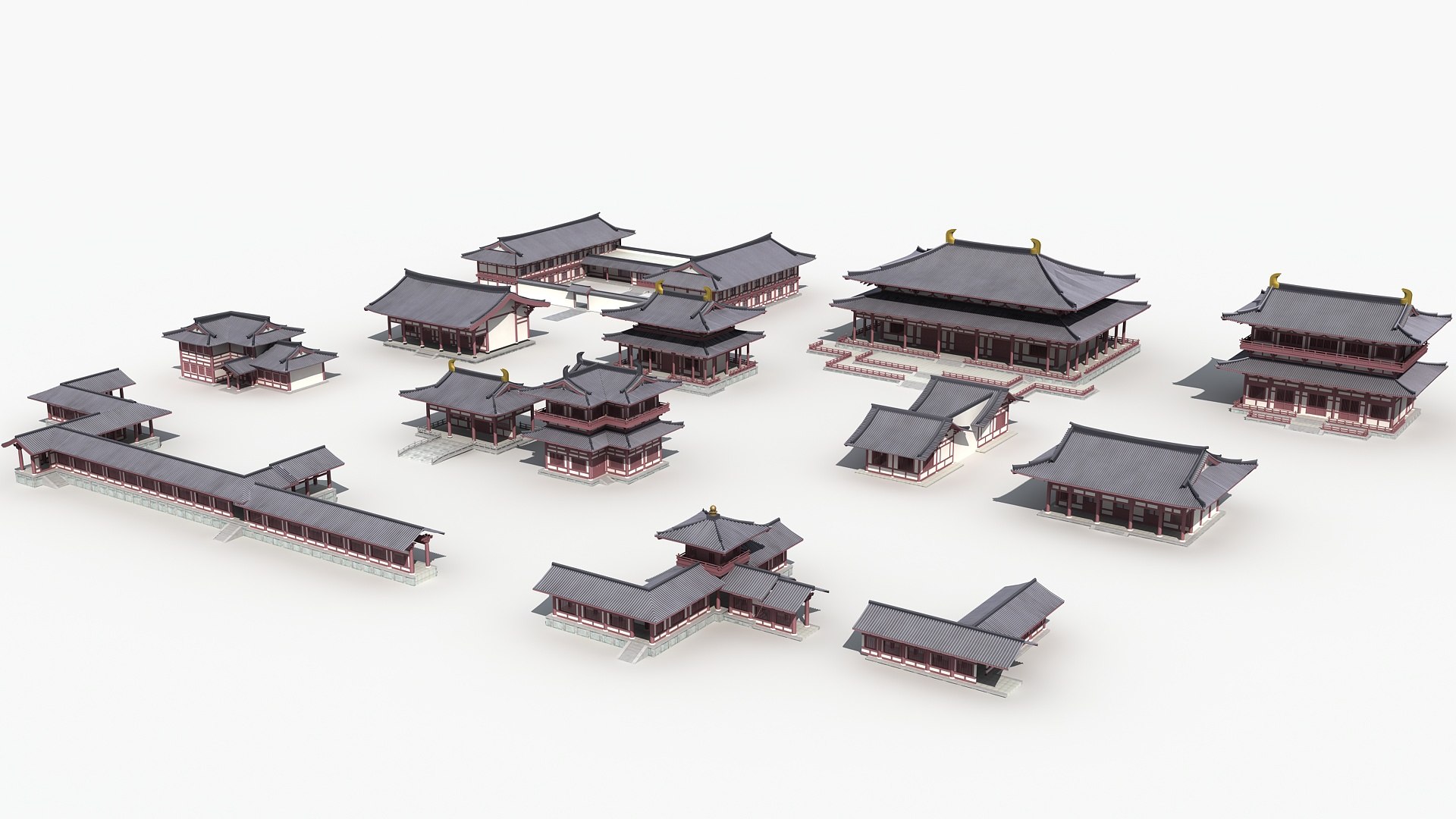 Chinese Temple 6 3D Model - TurboSquid 2220820