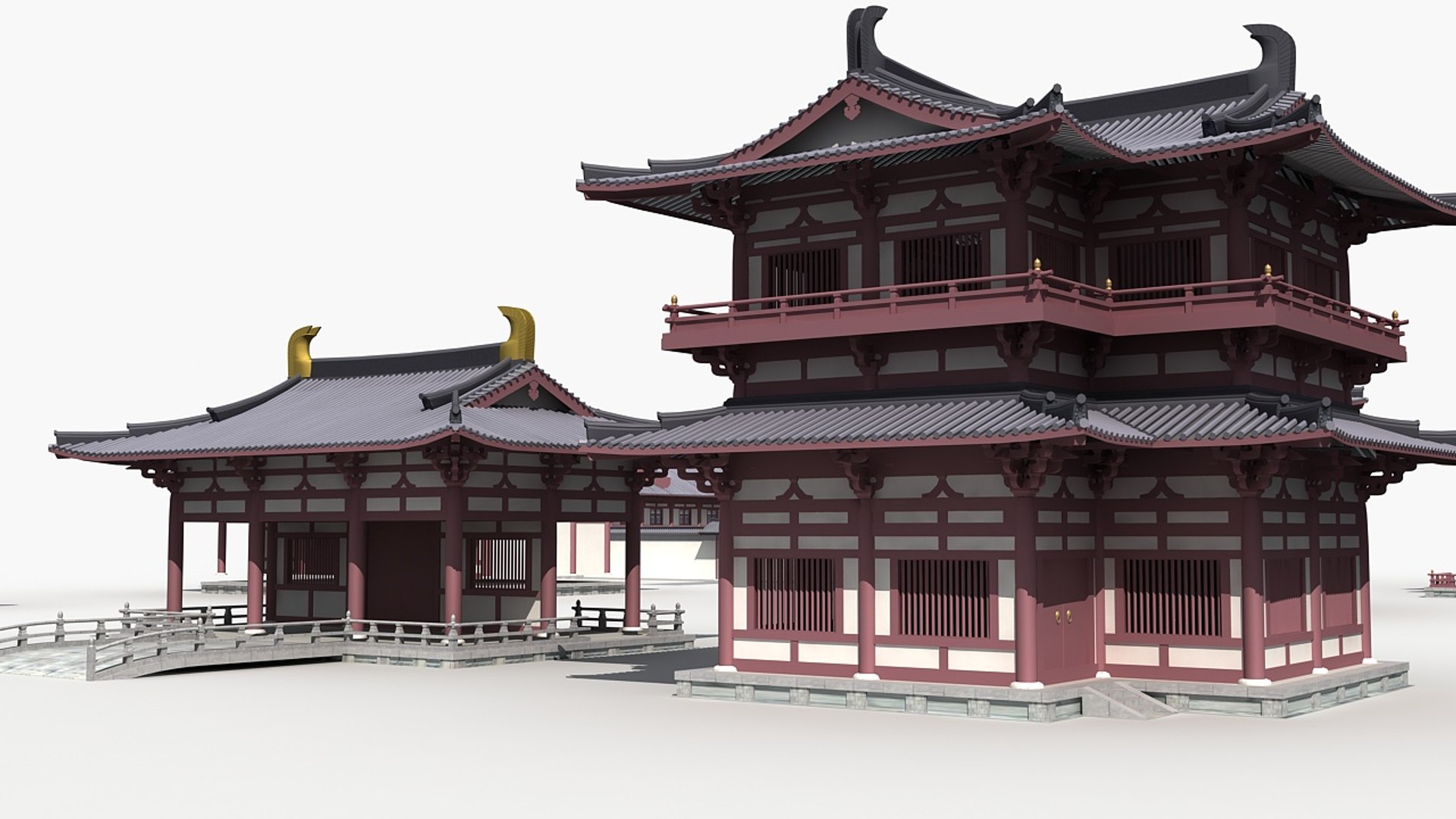 Chinese Temple 6 3D Model - TurboSquid 2220820