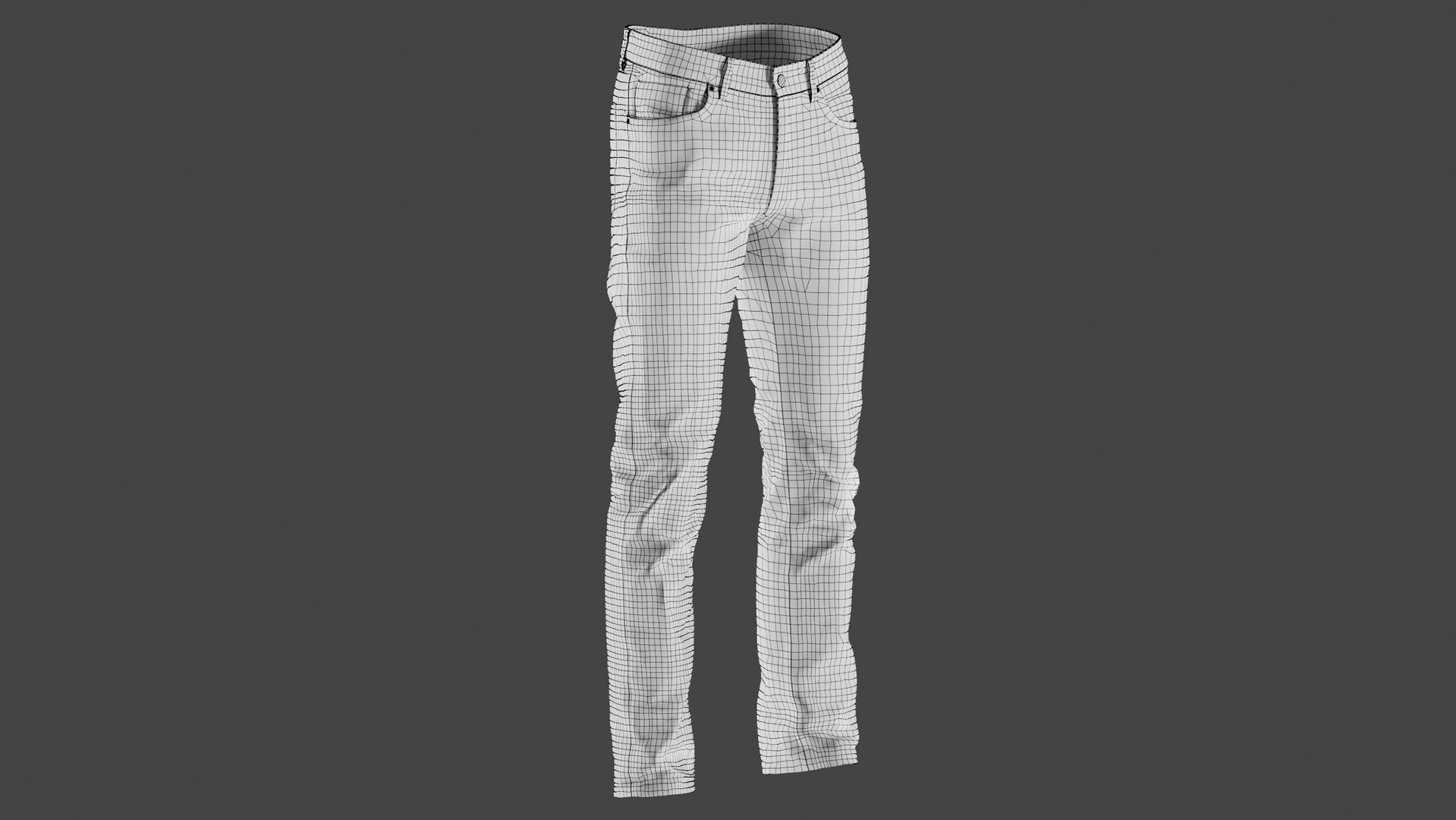 3D mesh men s jeans - TurboSquid 1654713