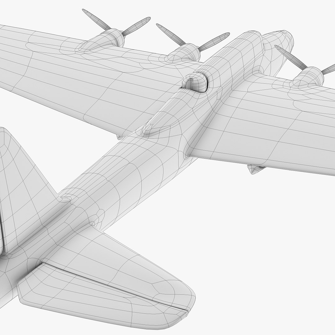 3D Petljakow Pe-8 - TurboSquid 1154503