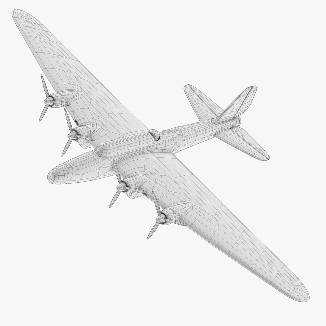 3D Petljakow Pe-8 - TurboSquid 1154503