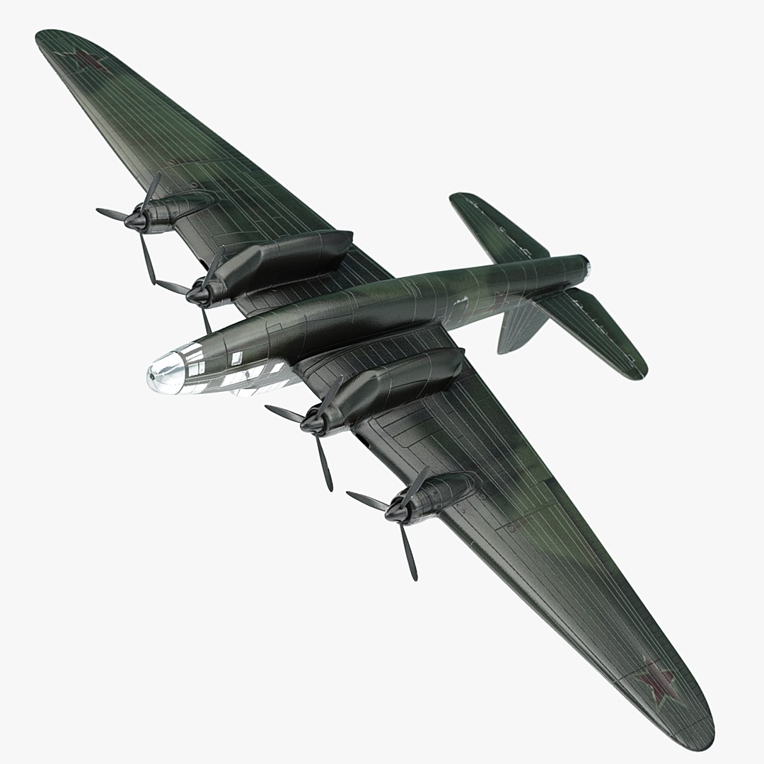 3D Petljakow Pe-8 - TurboSquid 1154503