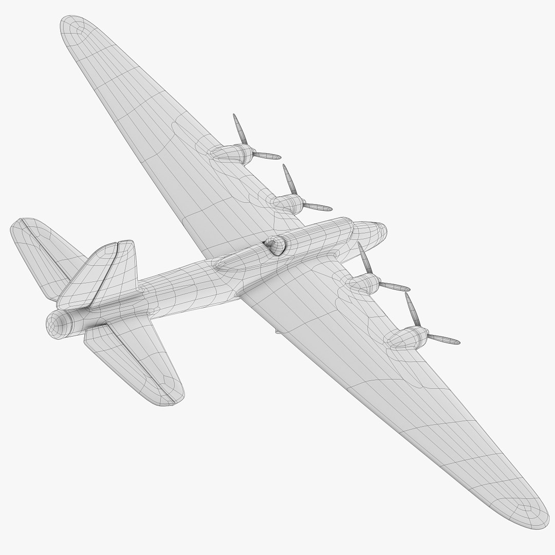 3D Petljakow Pe-8 - TurboSquid 1154503