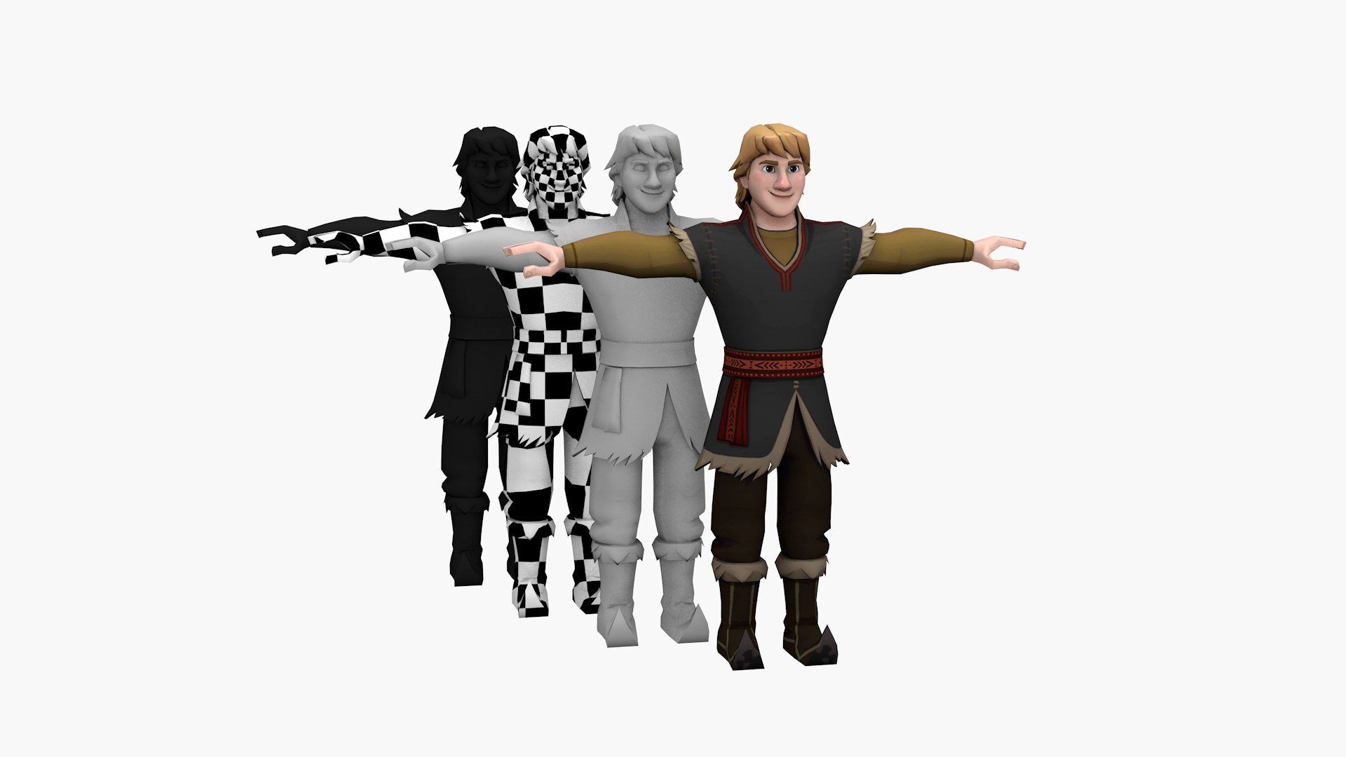 Kristoff - Frozen 3D Model - TurboSquid 2398478