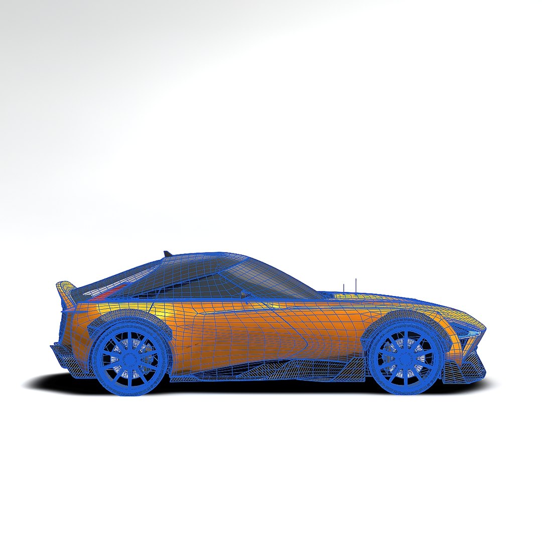 3D Model 400z Concept - TurboSquid 1553287