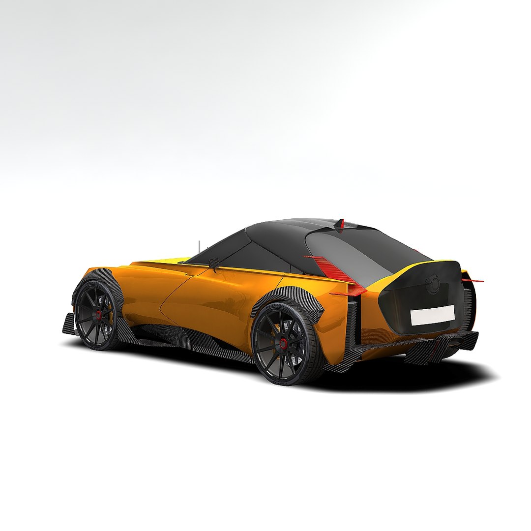 3D Model 400z Concept - TurboSquid 1553287