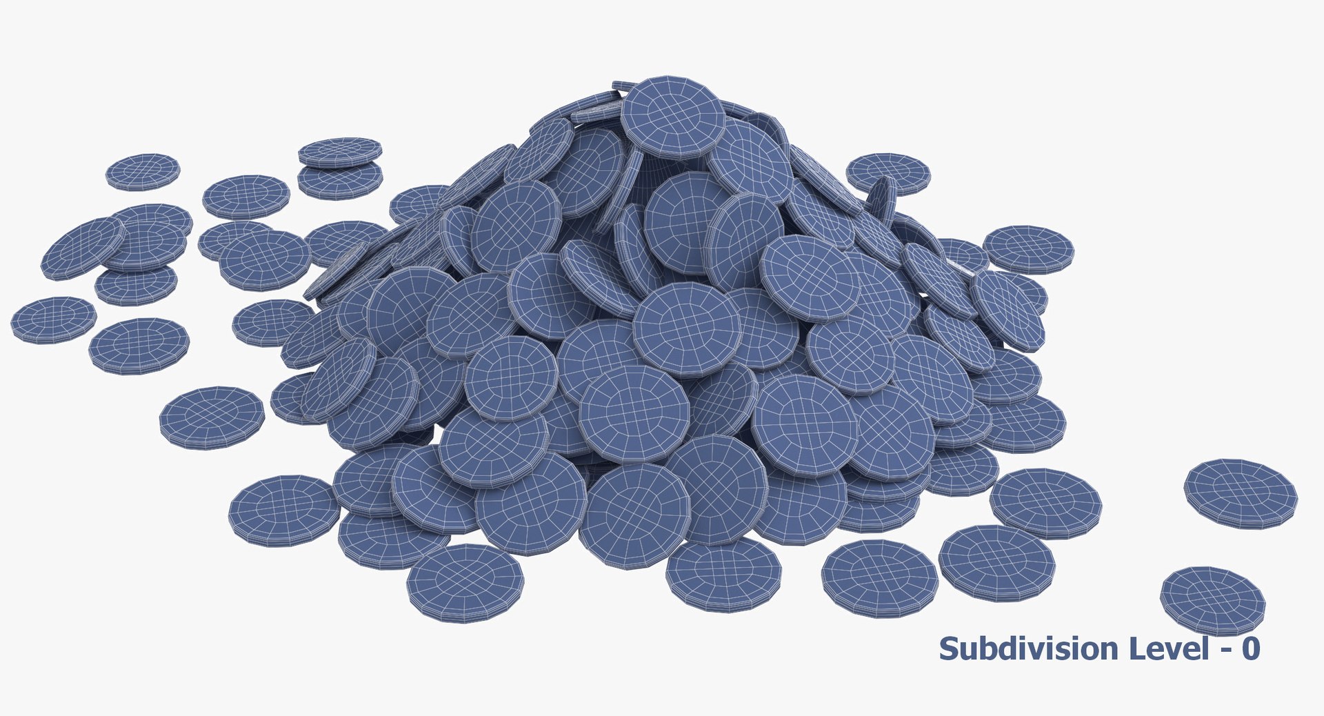 Gold Coins 3D Model - TurboSquid 1630657