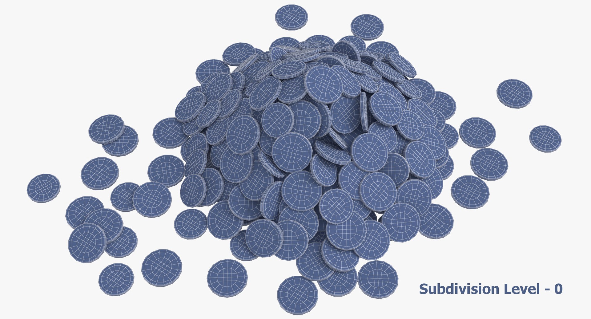 Gold Coins 3D Model - TurboSquid 1630657