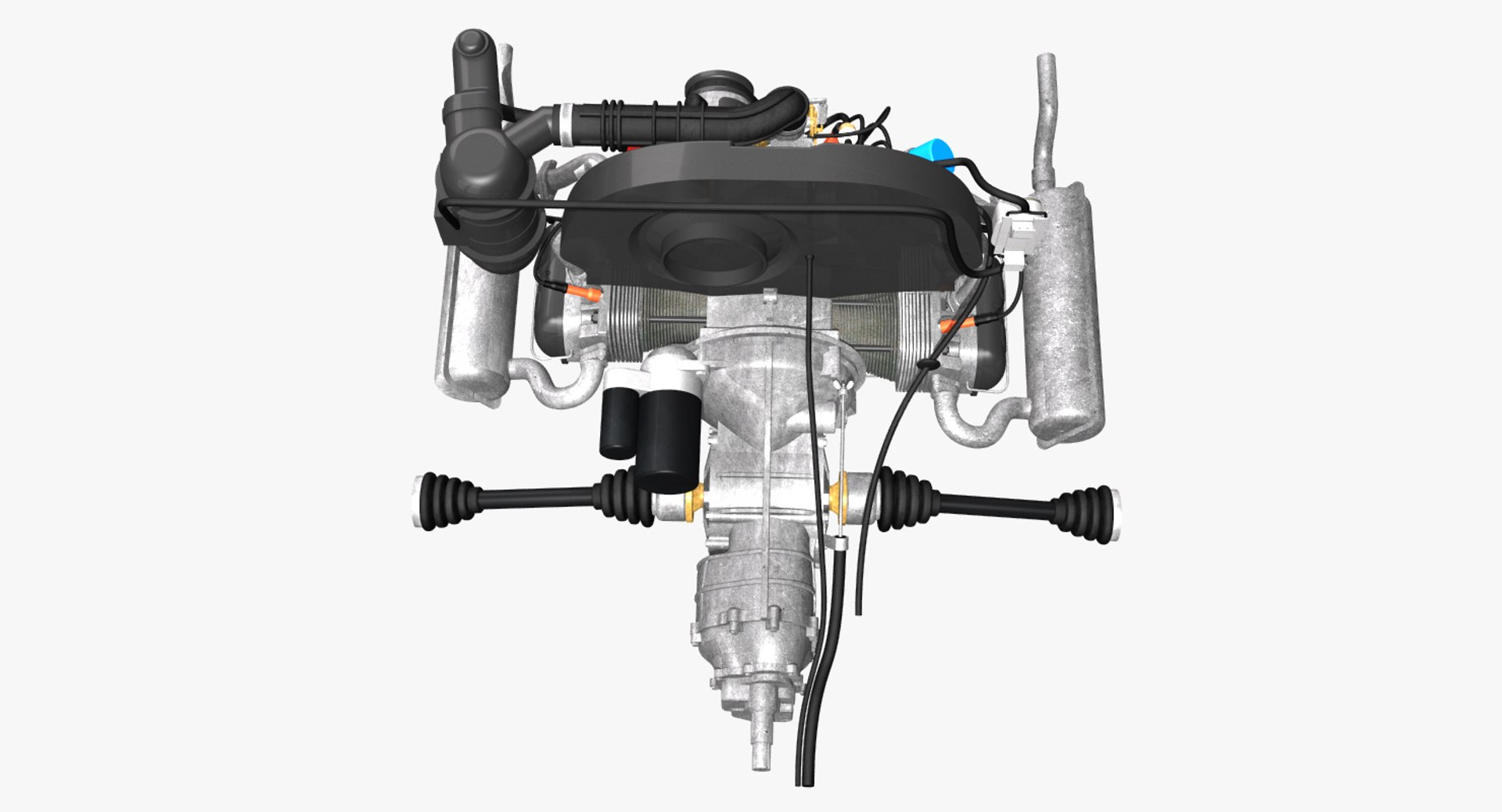3D Model Flat Engine - TurboSquid 1270581