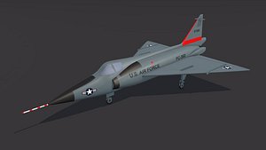 Convair F-102 Delta Dagger 3D Models for Download | TurboSquid