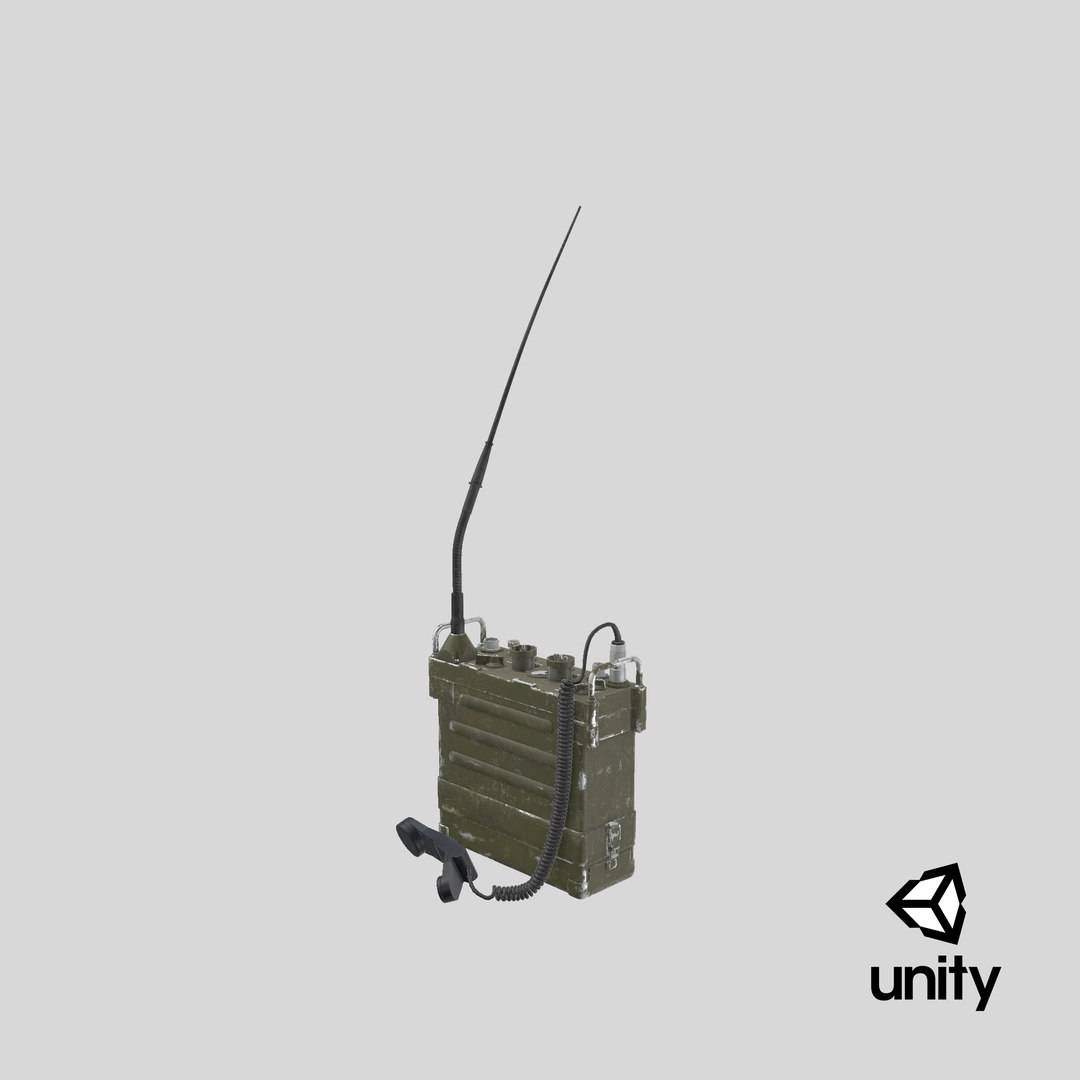 3D model prc 77 portable transceiver | 1144946 | TurboSquid