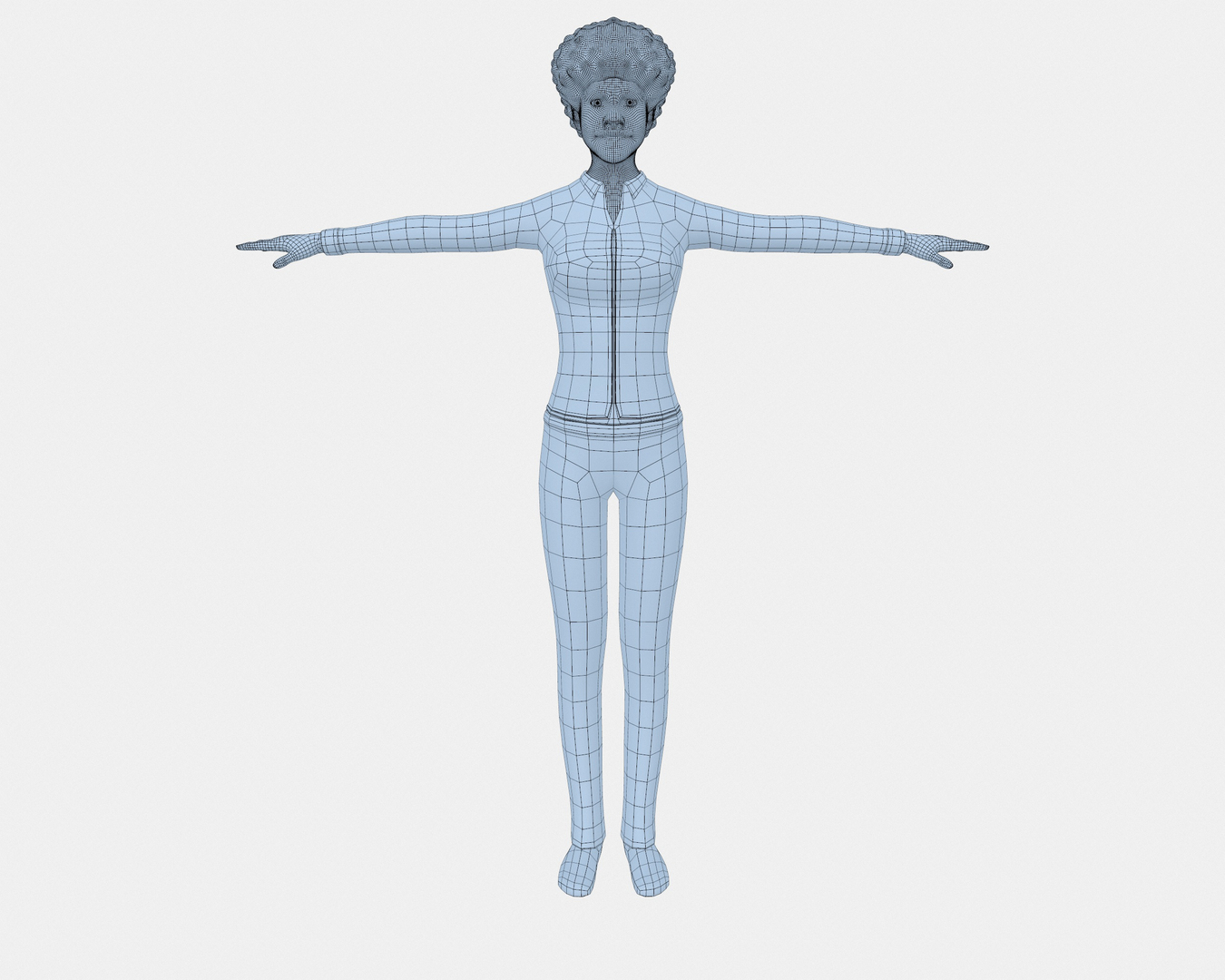 Cartoon business woman model - TurboSquid 1280231