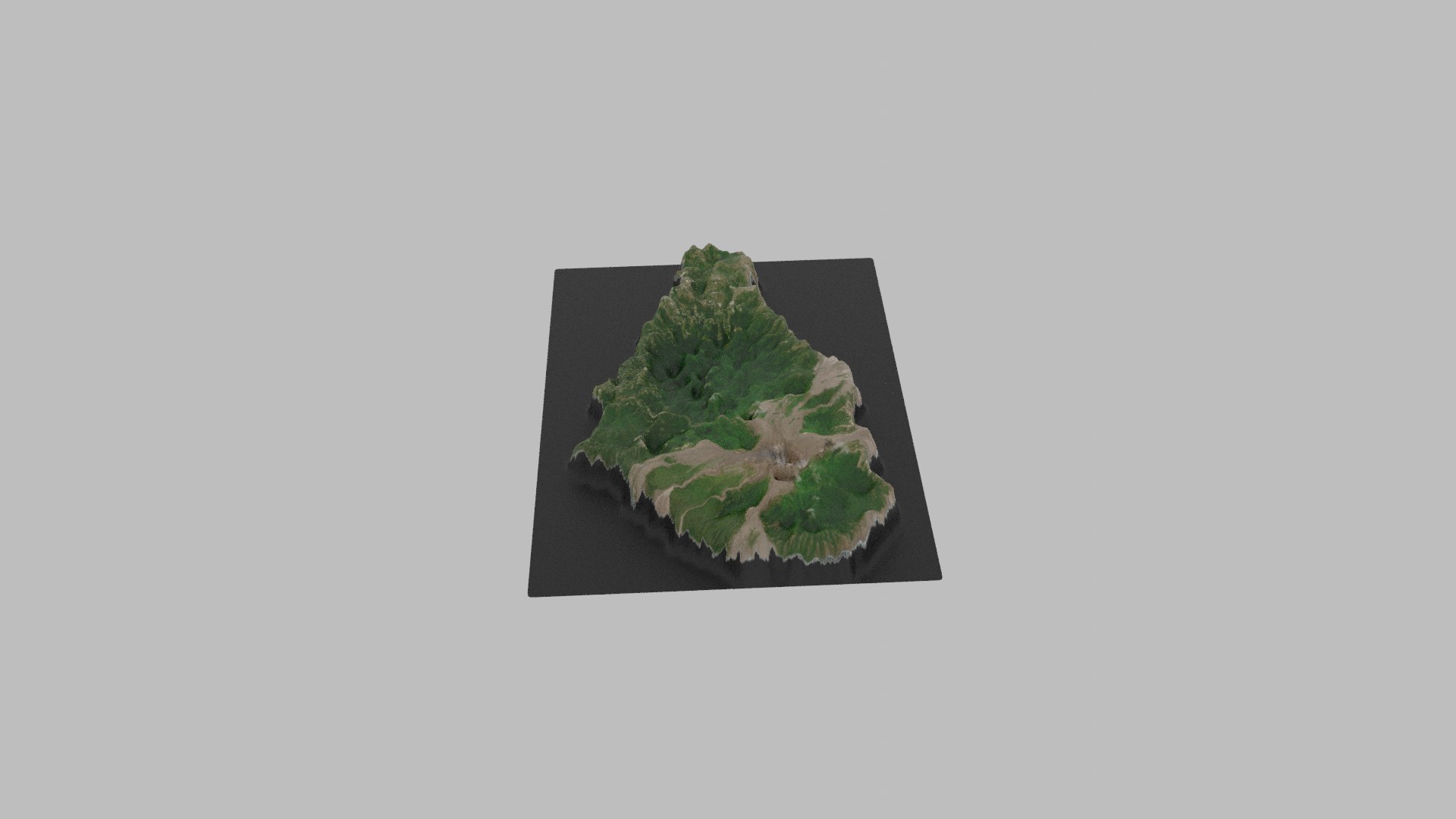 Montserrat Map Country 3D Model - TurboSquid 2076263