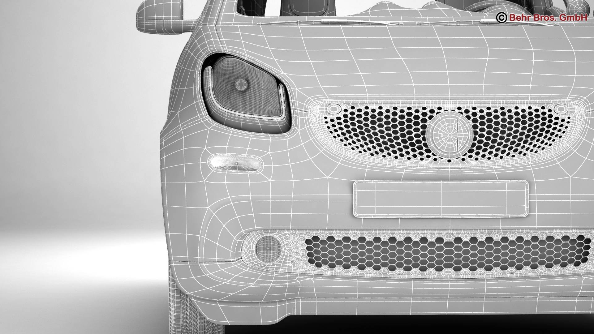 3d smart fortwo 2015 model