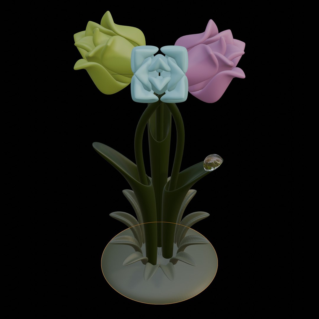 3D Tulip - TurboSquid 2340277