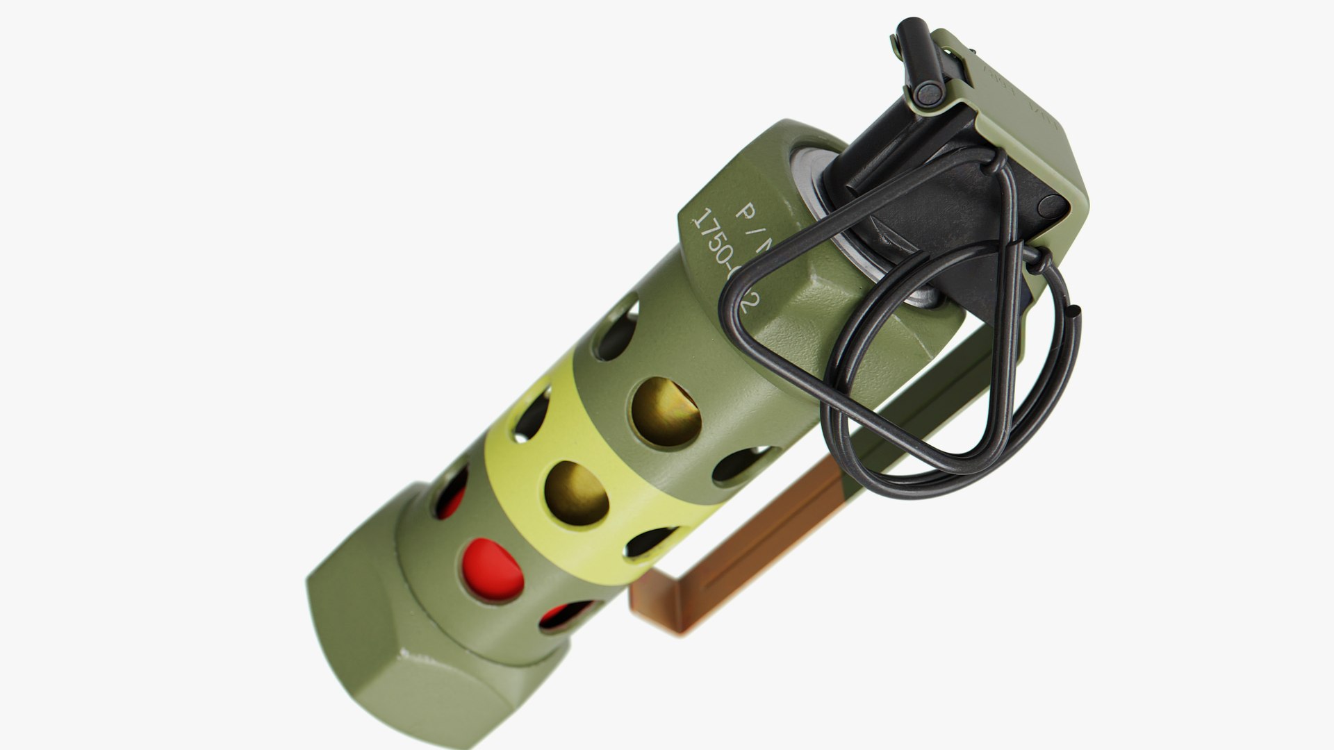 M84 Stun Hand Grenade Model - TurboSquid 2344840