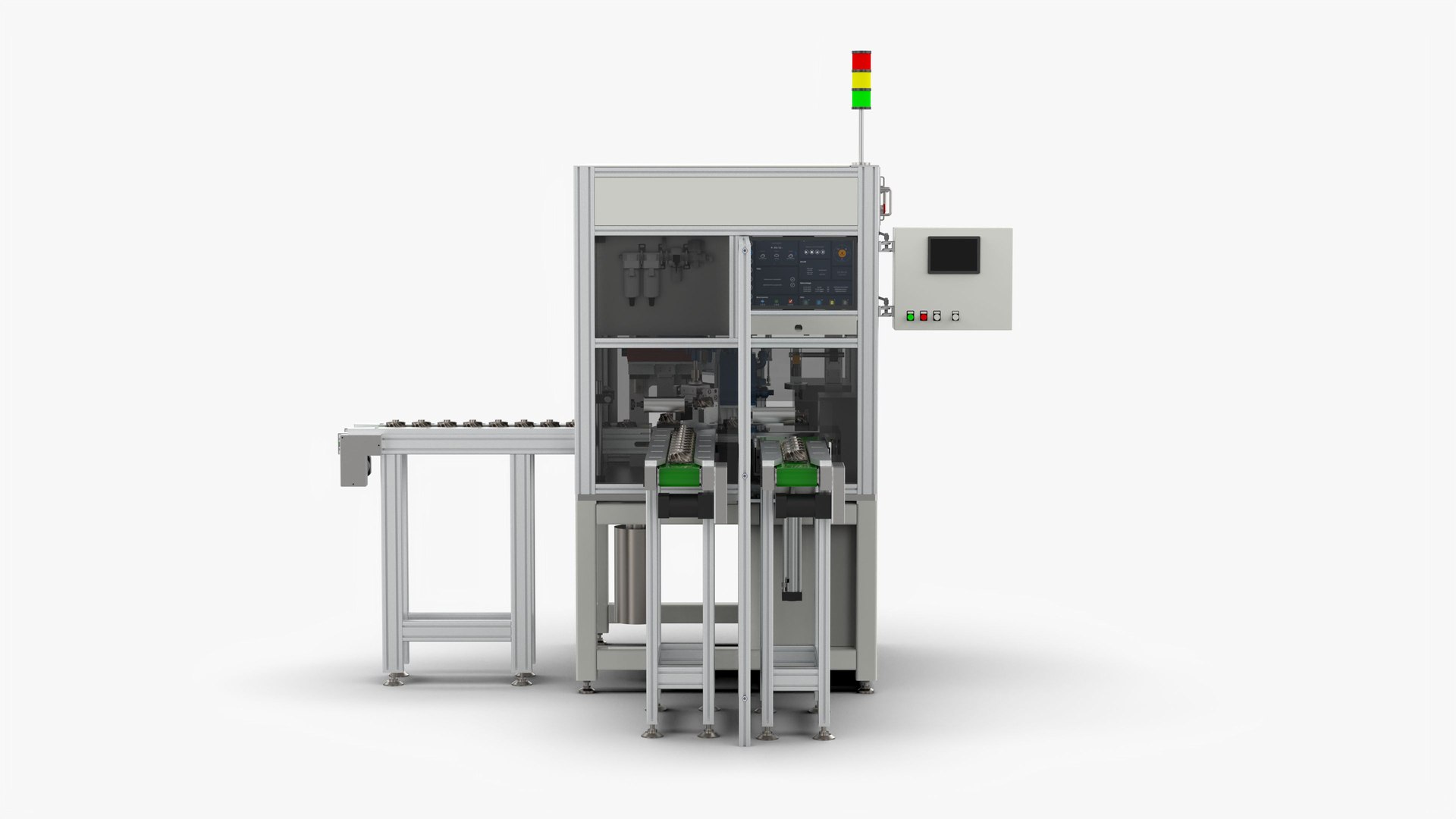3d Automatic Marking Detection Machine Model Turbosquid 2009425
