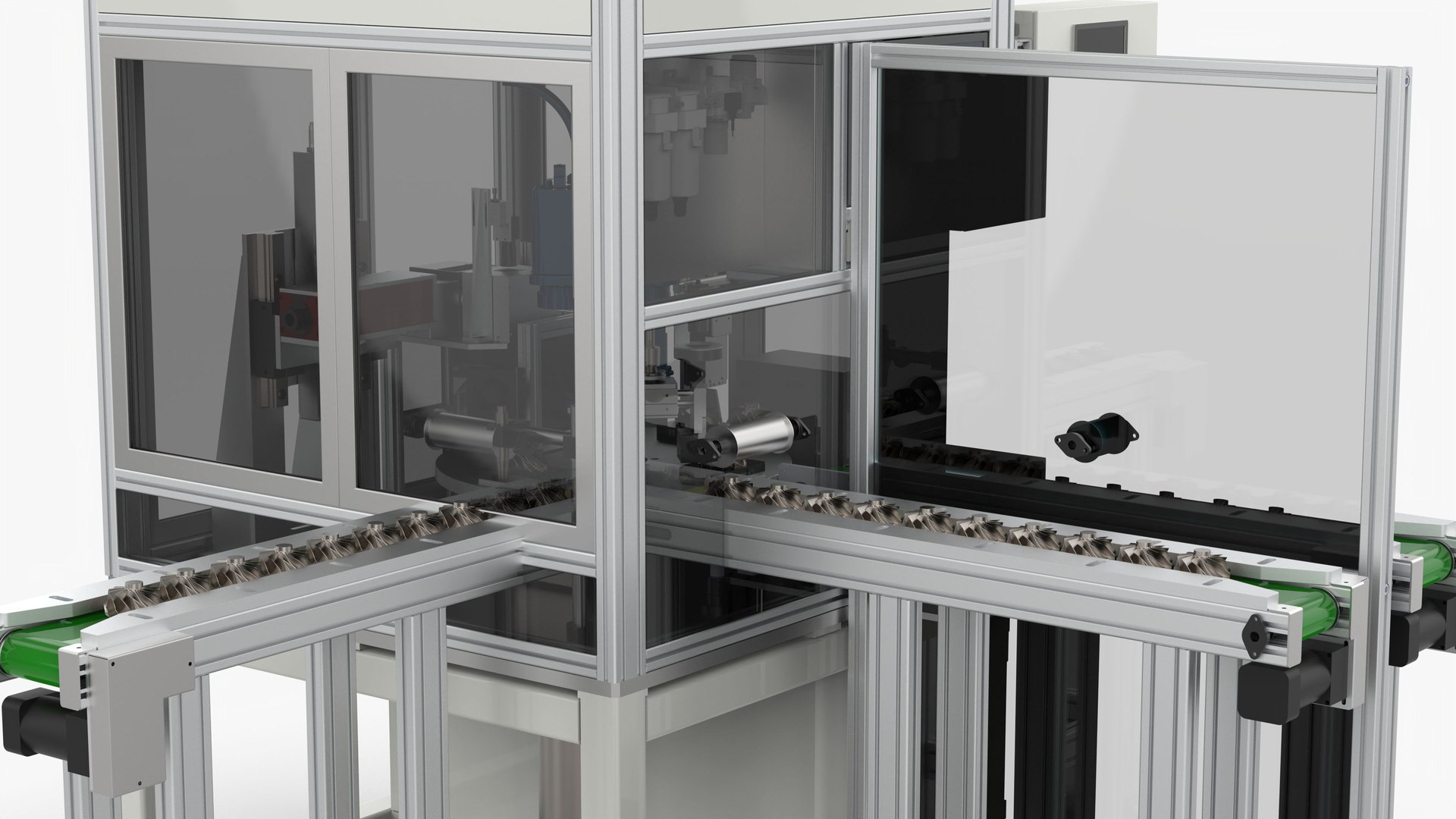 3D Automatic Marking Detection Machine Model - TurboSquid 2009425