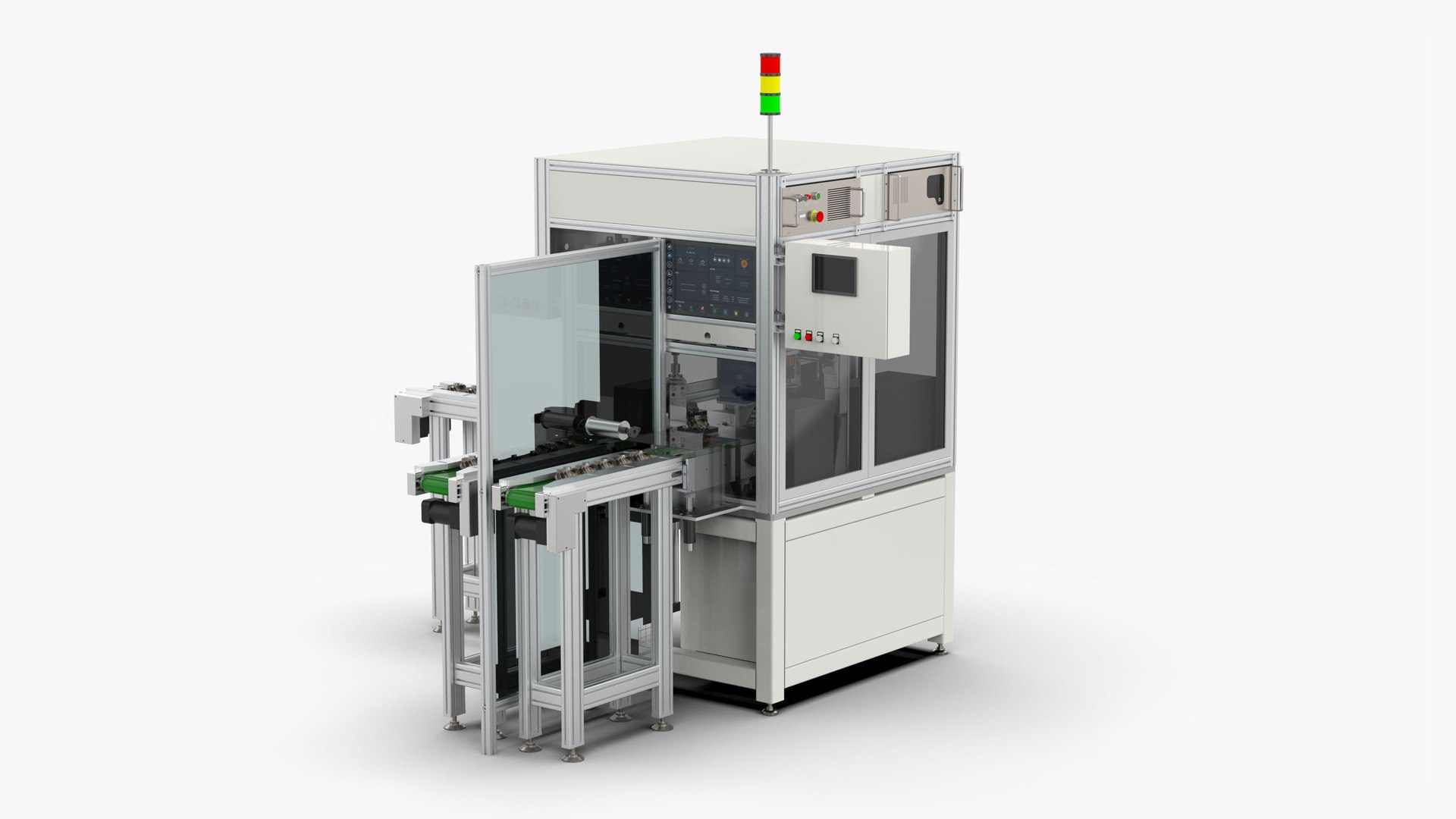 3d Automatic Marking Detection Machine Model Turbosquid 2009425