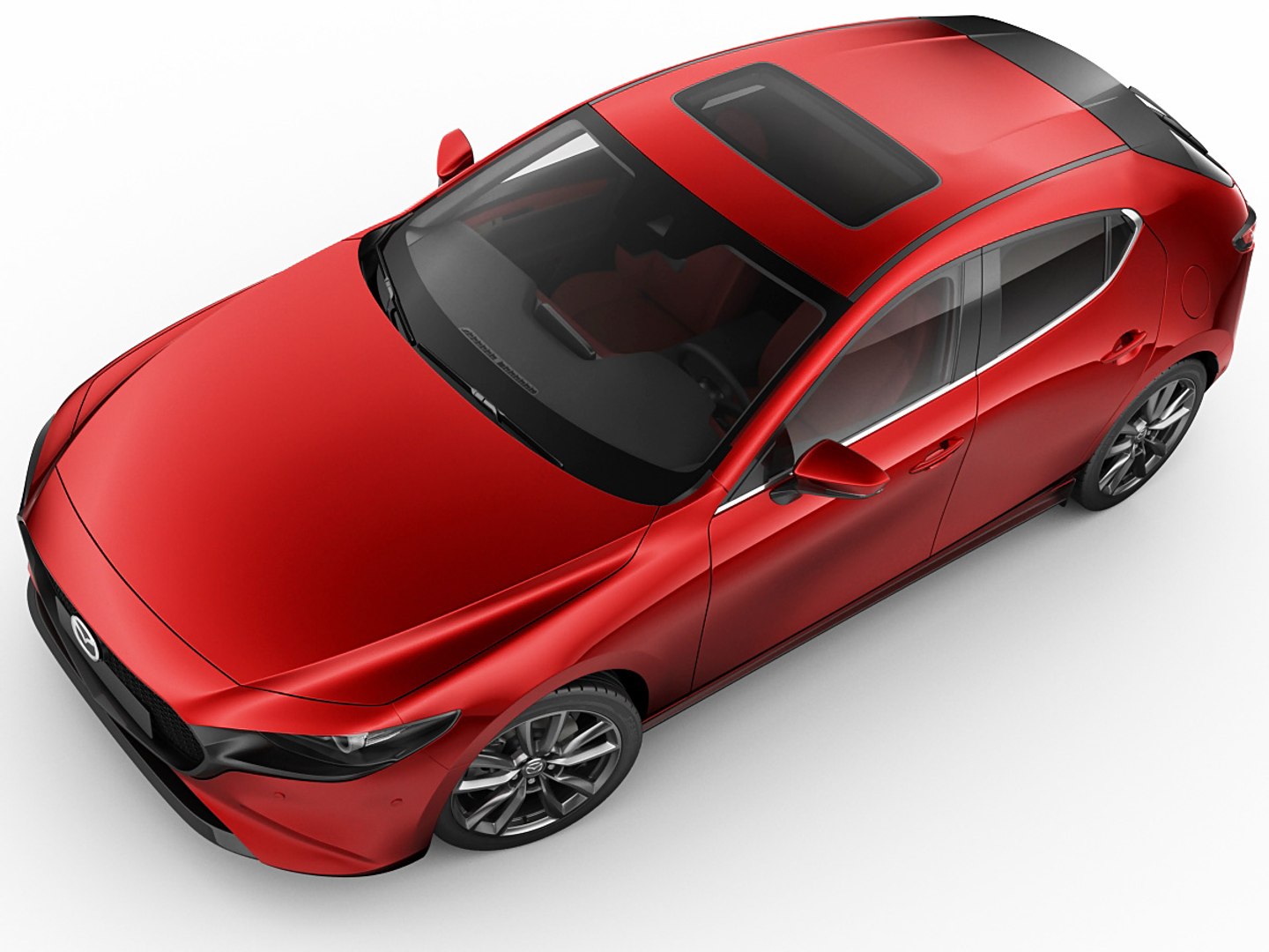 3D Model Mazda 3 Hatch - TurboSquid 1380166