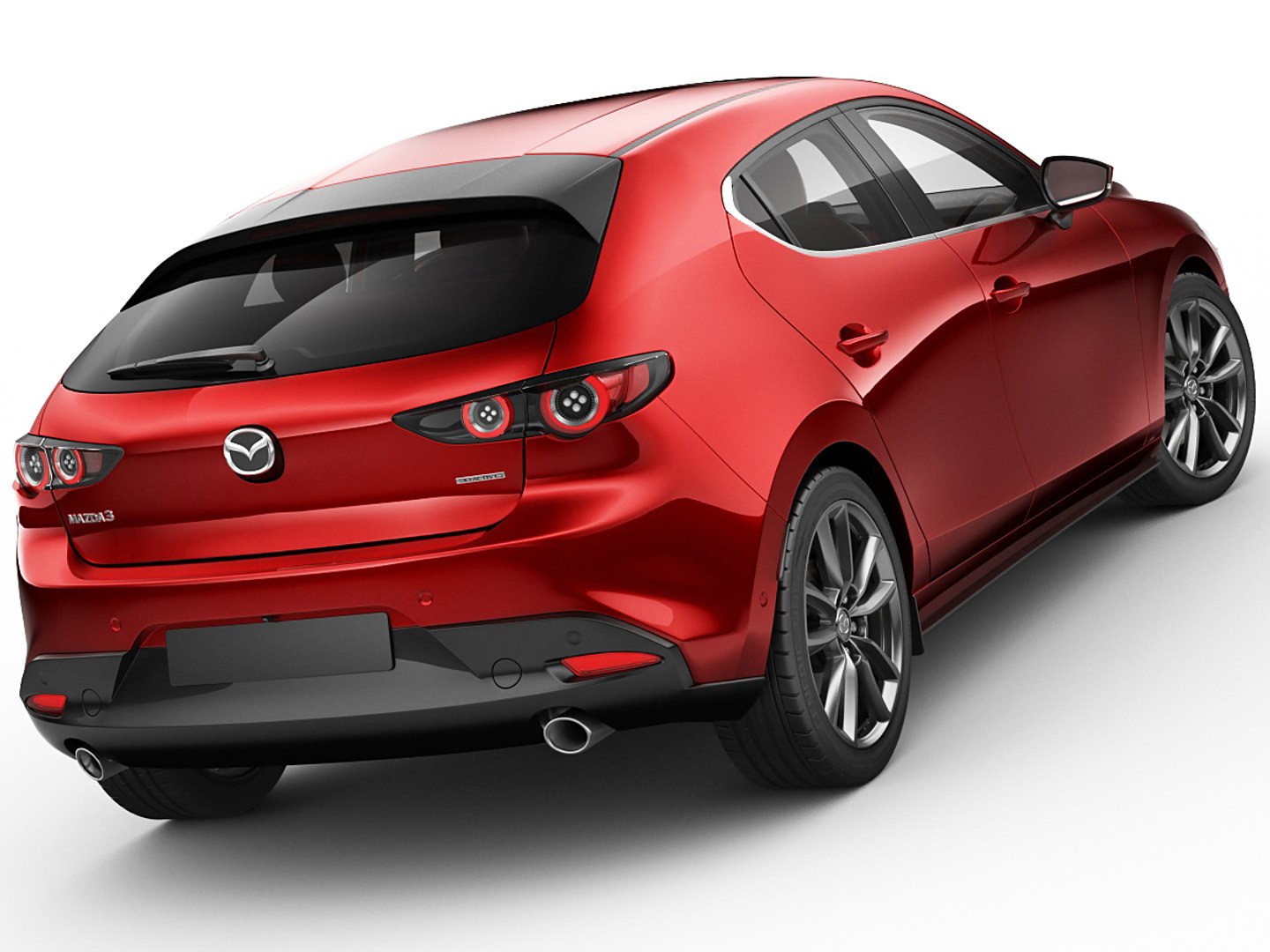 3D Model Mazda 3 Hatch - TurboSquid 1380166