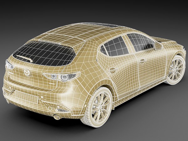 3D model mazda 3 hatch - TurboSquid 1380166