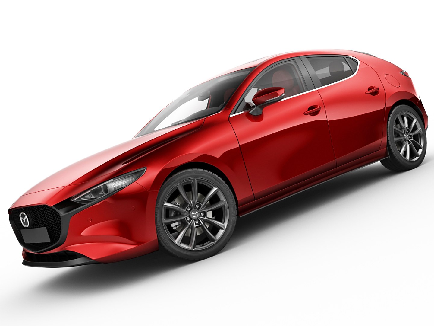 3D Model Mazda 3 Hatch - TurboSquid 1380166