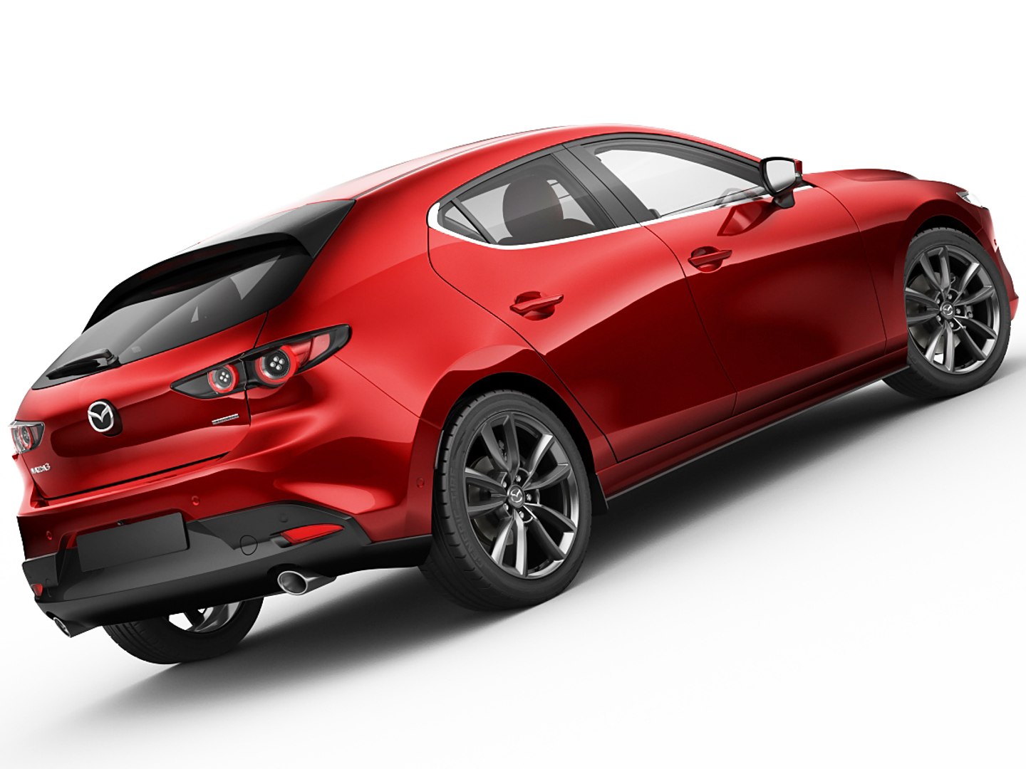 3D Model Mazda 3 Hatch - TurboSquid 1380166