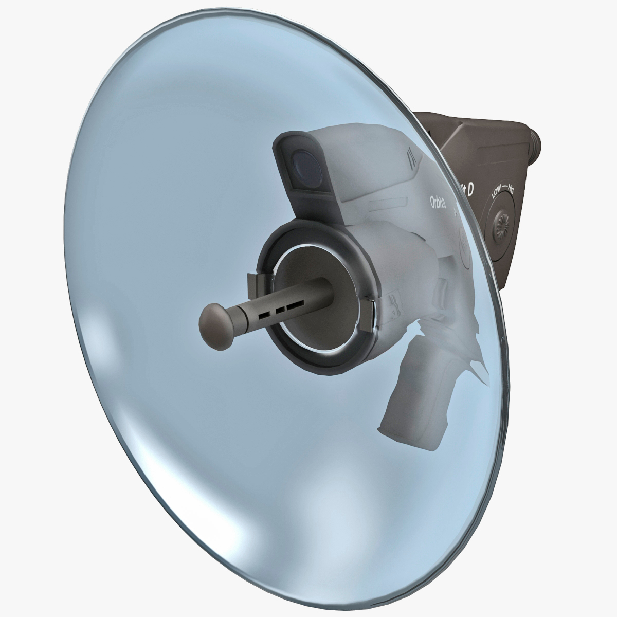 3d model orbitor electronic listening device