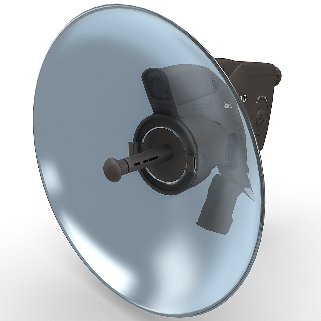 3d Model Orbitor Electronic Listening Device