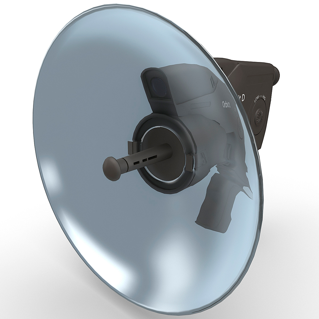 3d model orbitor electronic listening device