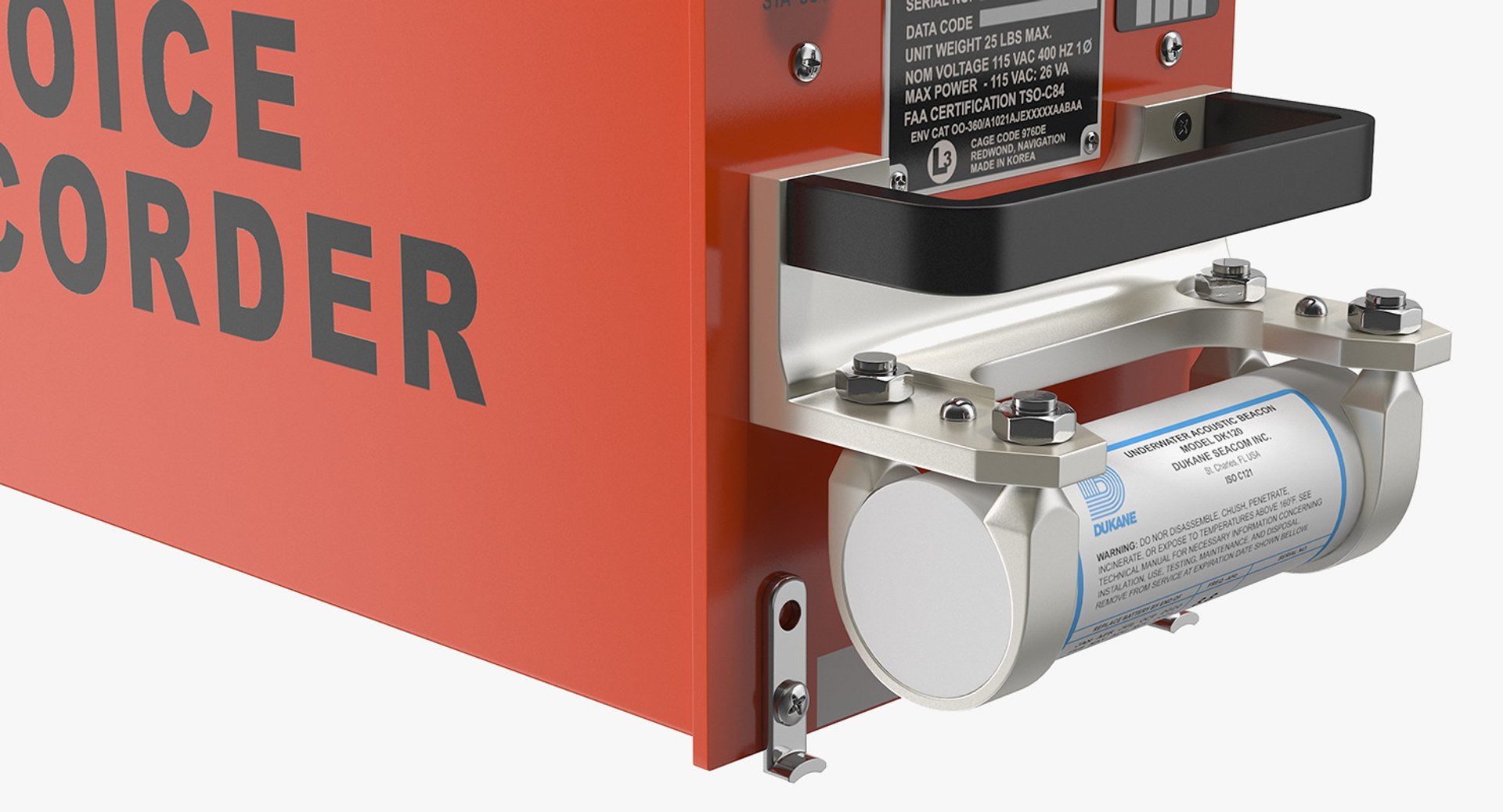 Flight Recorders 3D Model - TurboSquid 1430984