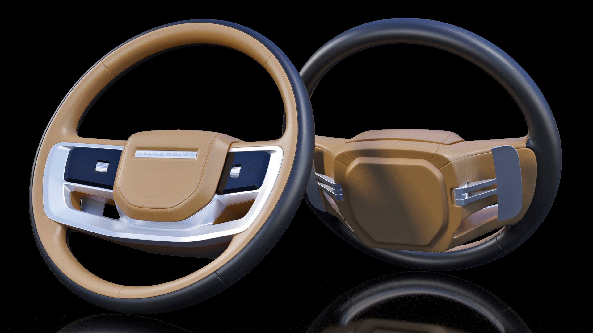 Range Rover Steering Wheel 3D Model - TurboSquid 1959447