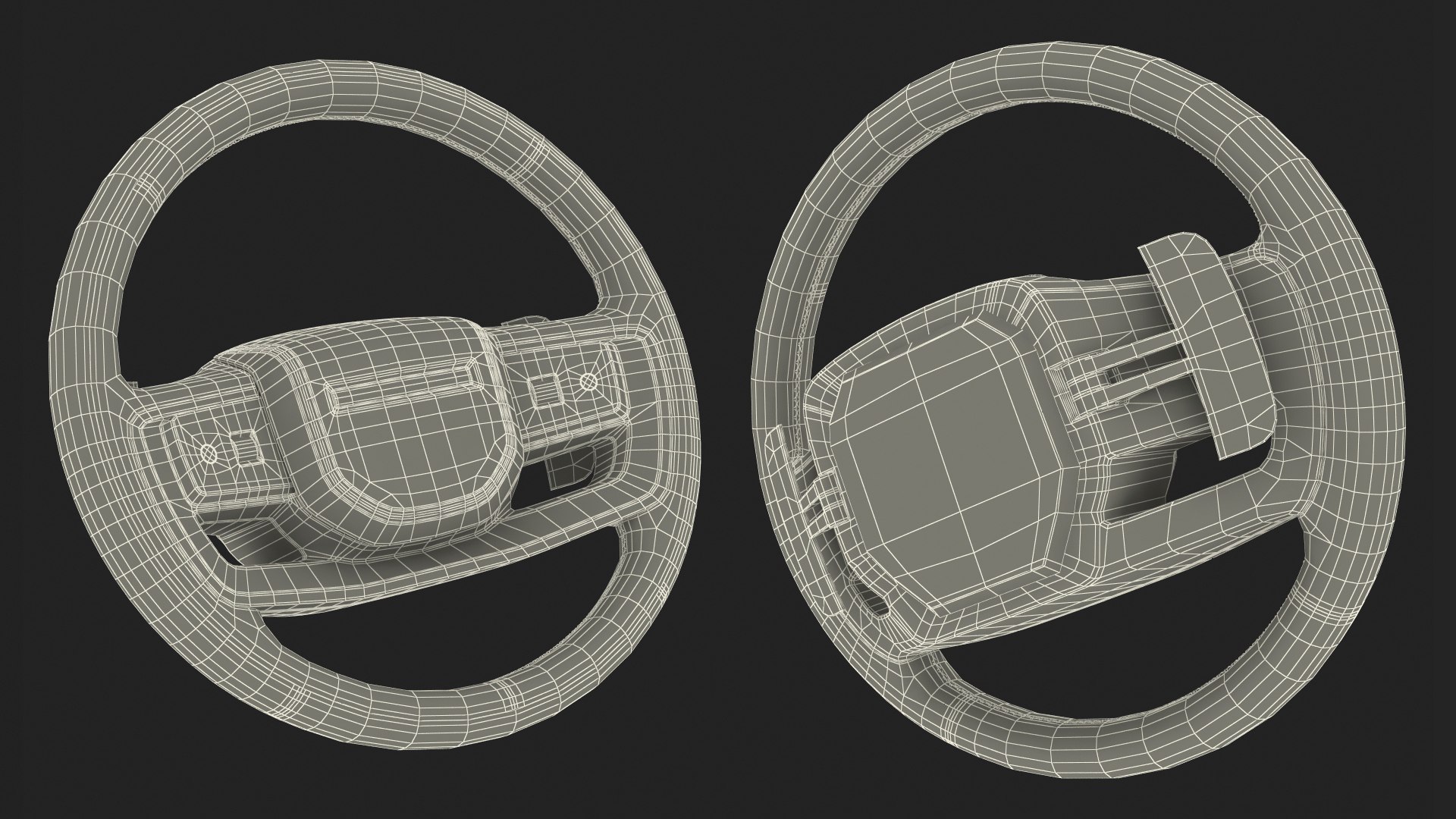 Range Rover Steering Wheel 3D model - TurboSquid 1959447