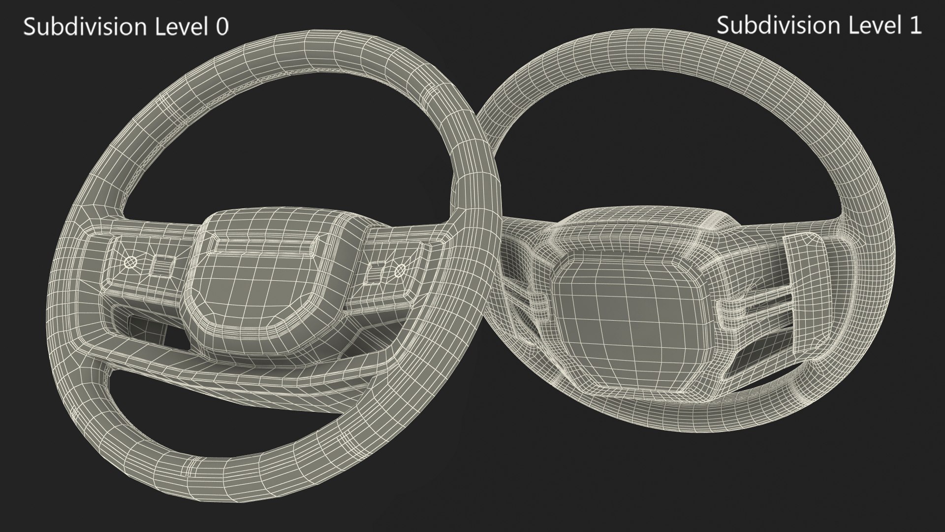 Range Rover Steering Wheel 3D Model - TurboSquid 1959447