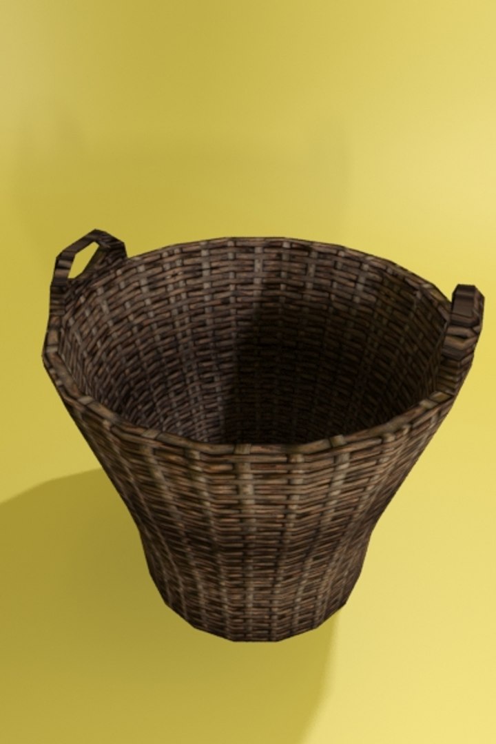 3d Model Basket Maps Normal