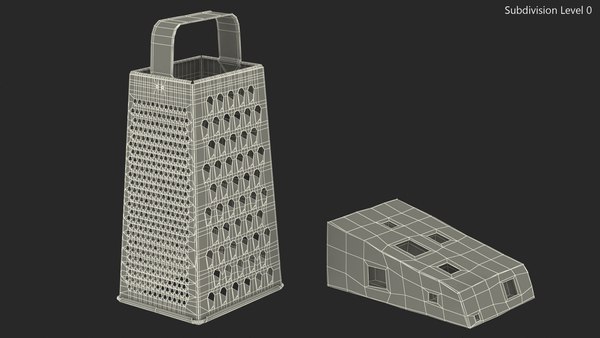 3D model kitchen grater cheese - TurboSquid 1548368