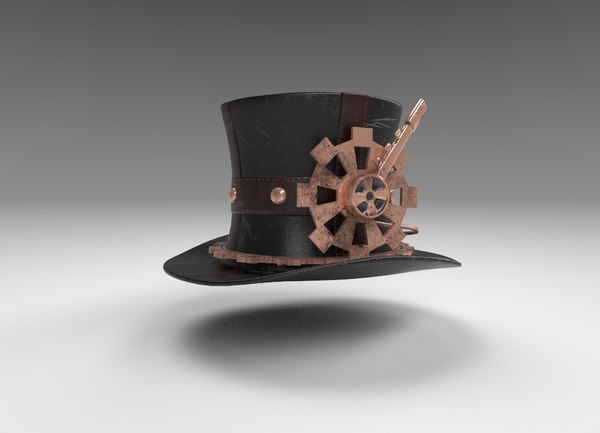 3D style hat steampunk - TurboSquid 1483800