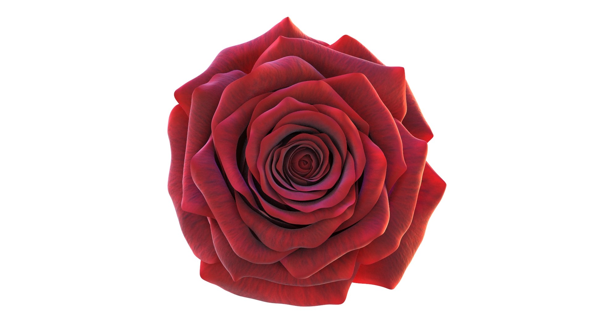 Realistic Rose 3D Model - High-Quality 4K PBR Asset 3D Model ...