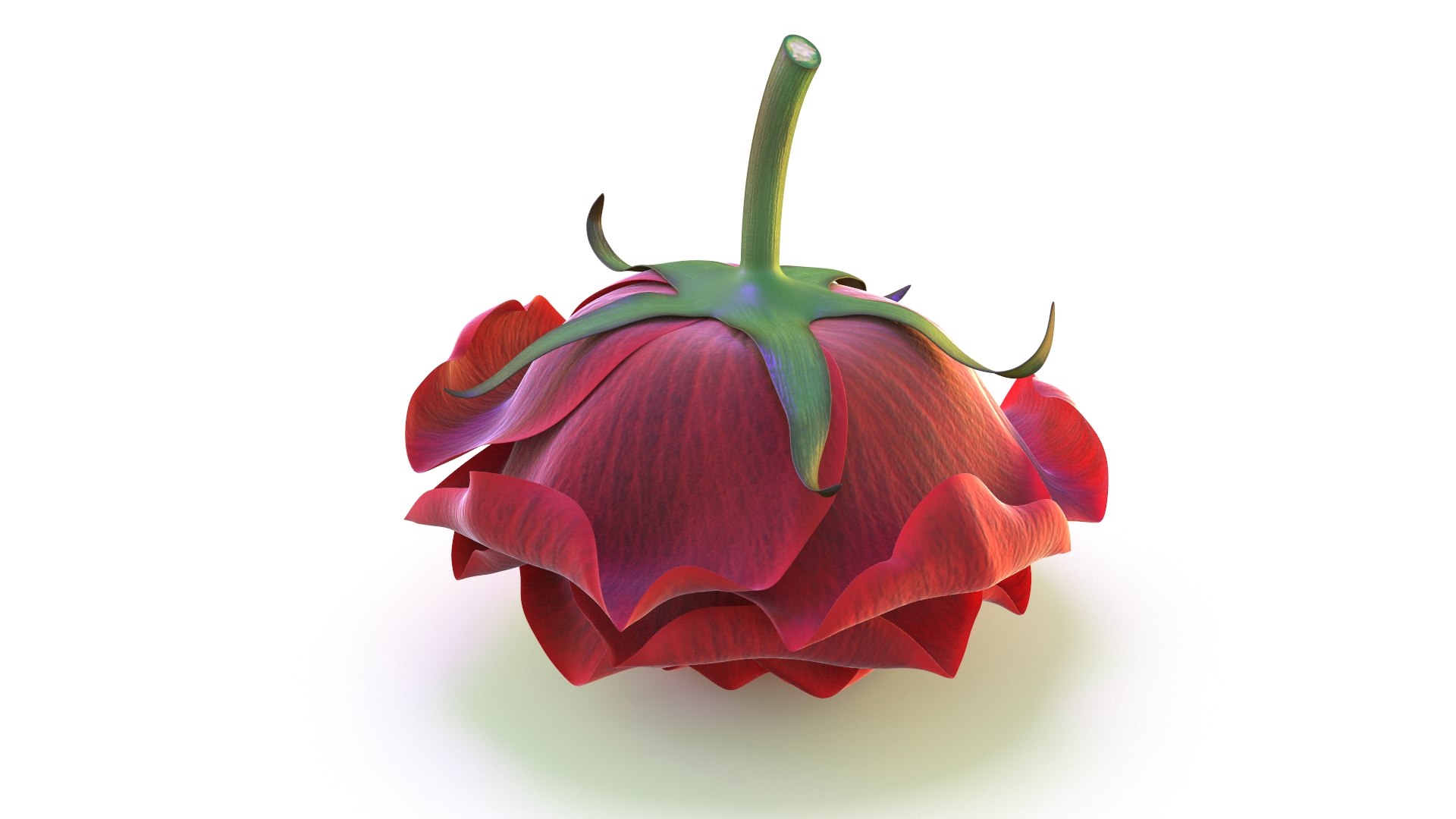 Realistic Rose 3D Model - High-Quality 4K PBR Asset 3D Model ...