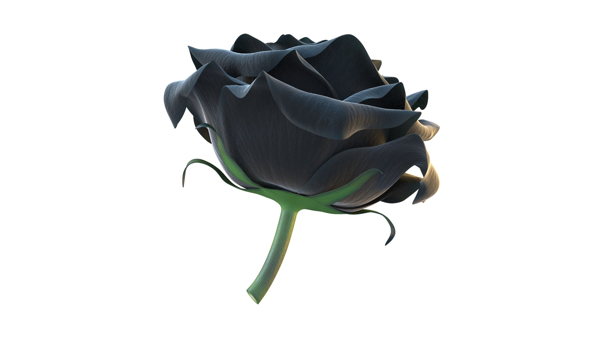 Realistic Rose 3D Model - High-Quality 4K PBR Asset 3D Model ...