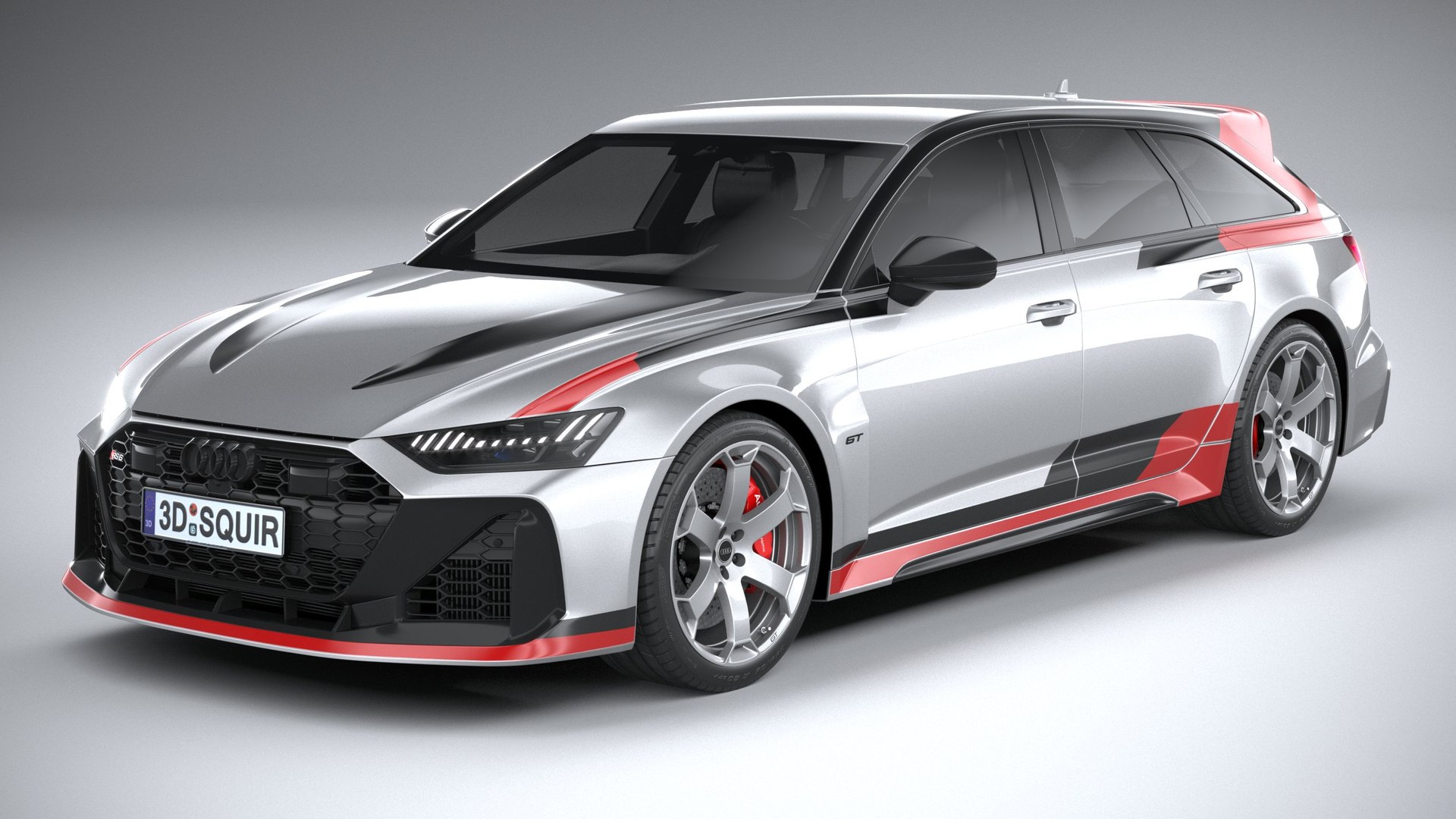 Audi RS6 Avant GT 2024 3D - TurboSquid 2194901