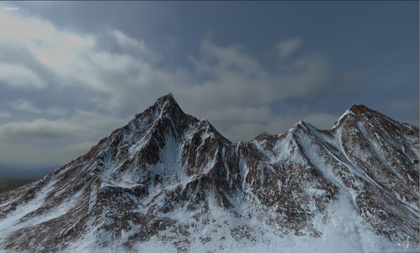 Berge 3D-Modell - TurboSquid 1409295