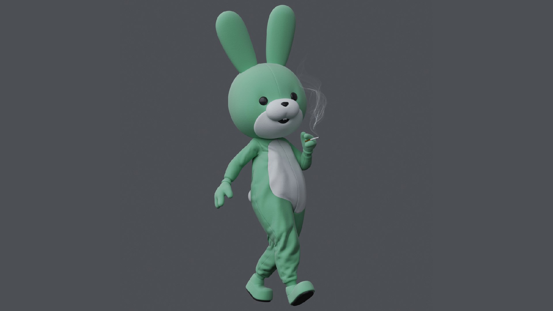 3D Model Rabbit Costume - TurboSquid 1683421