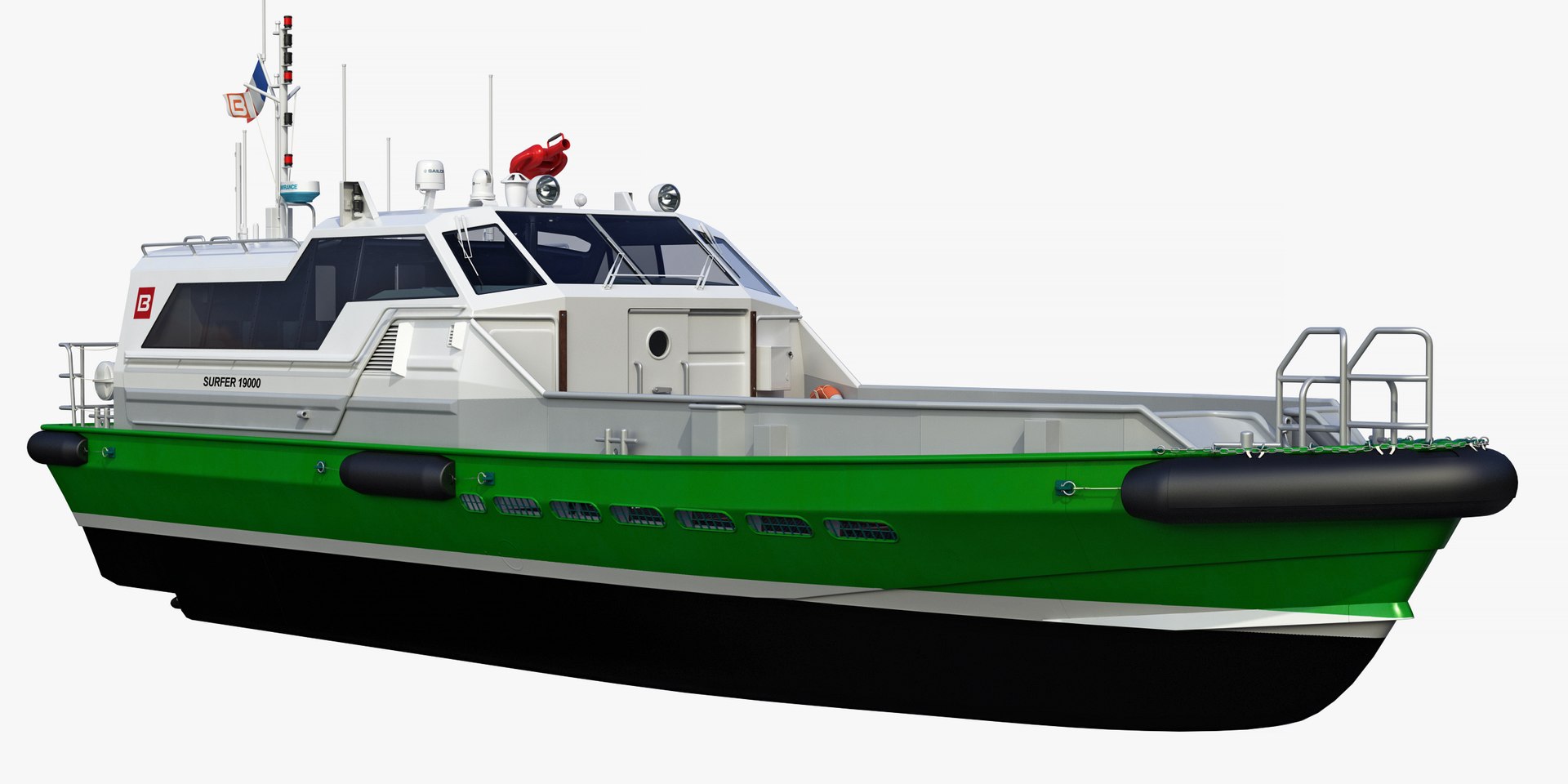 Surfer 19000 series boat model - TurboSquid 1296566